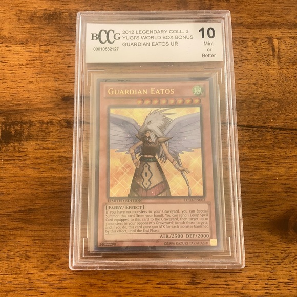 yugioh | Toys | 22 Legendary Coll3 Guardian Eatos | Poshmark